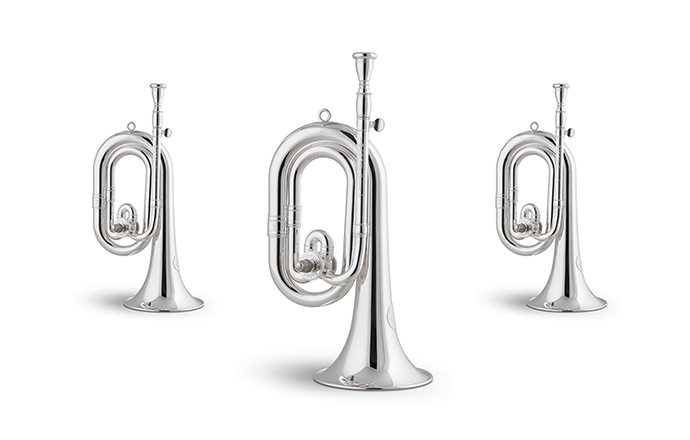 Corneta HONORATO Tizona II PLUS Do/Reb Brillante Plateada | Musikarte ...